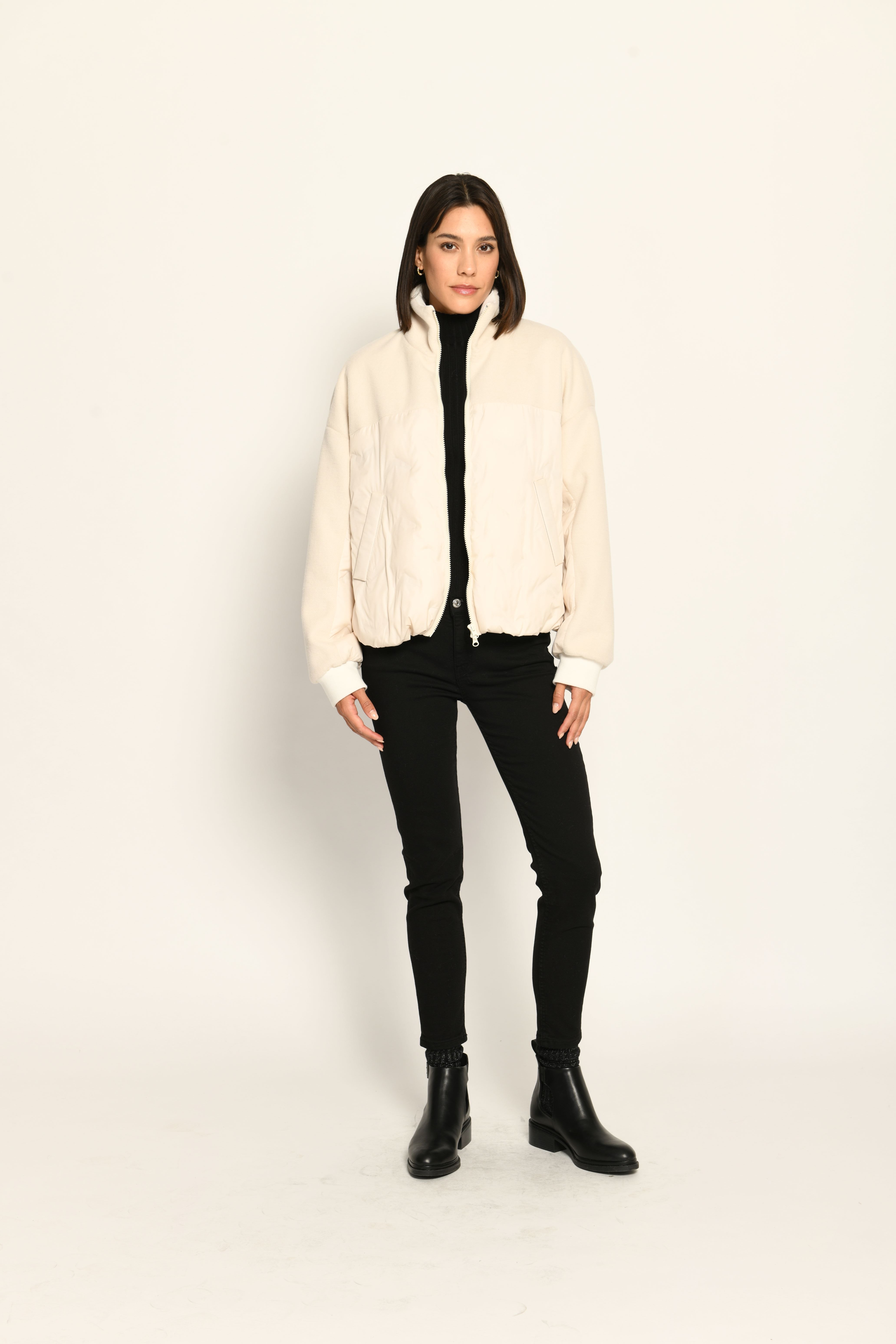 Damen Blouson | White Label by RoFa